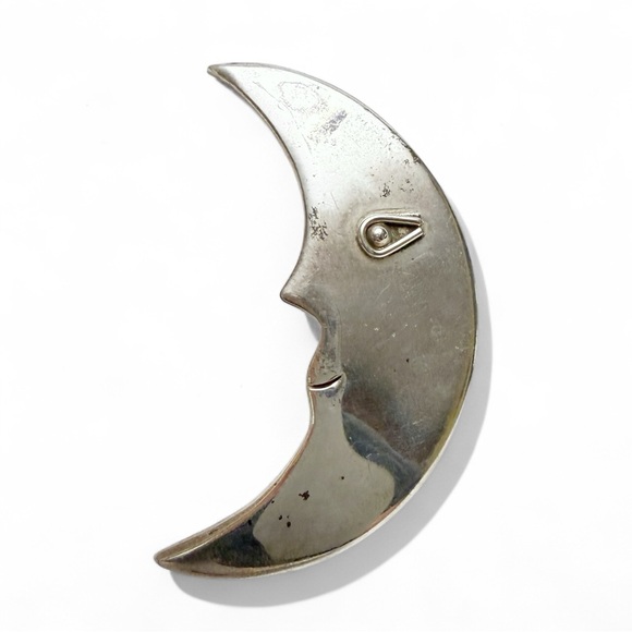 Vintage | Jewelry | Vintage Mexico Sterling Silver 925 Crescent Moon ...